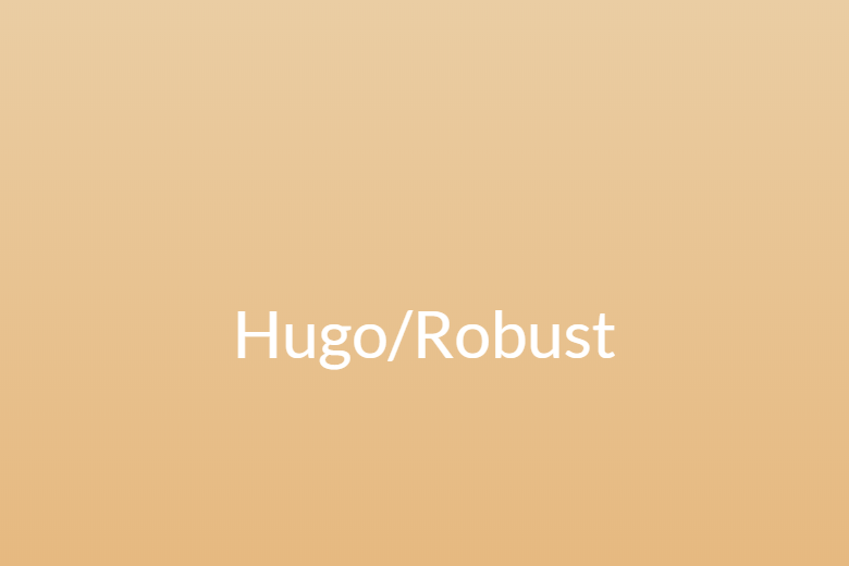 Hugo/Robustで静的サイト構築メモ（2） - あめくま。